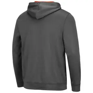 COLOSSEUM Clemson Tigers Slash Stack 2.0 Pullover Hoodie