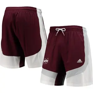 Adidas Mississippi State Bulldogs Swingman Basketball Aeroready Shorts - Maroon
