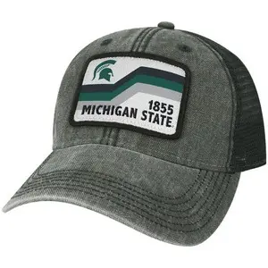Our Legacy Michigan State Spartans Sun & Bars Trucker Cap - Black