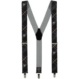 EAGLES WINGS Pittsburgh Penguins Suspenders - Black