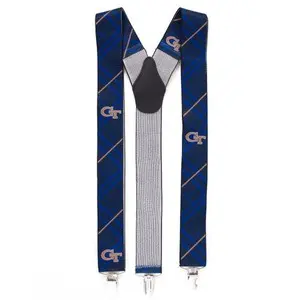 EAGLES WINGS Georgia Tech Yellow Jackets Suspenders - Blue
