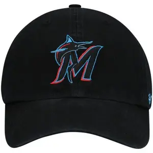 '47 Miami Marlins Clean Up Adjustable Cap