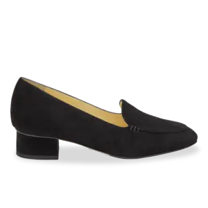 Sarah Flint Rosie Low-heeled Loafer - Black Suede