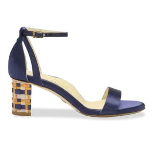 Sarah Flint Perfect Block Sandal 60 Blue