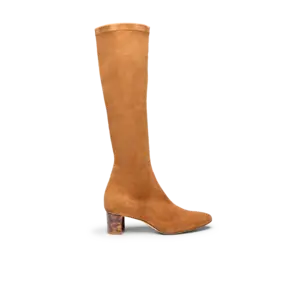 Sarah Flint Alexandra 50 Boots - Cognac Stretch Suede