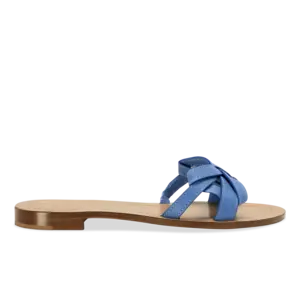 Sarah Flint Mirjana Slide Sandal Blue