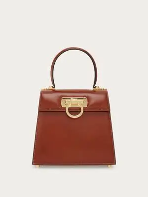 FERRAGAMO Iconic Top Handle Bag - Brown
