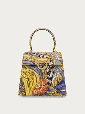 FERRAGAMO Iconic Top Handle Bag Multicolor
