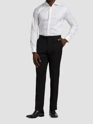 Emporio Armani Classic Wool Trousers