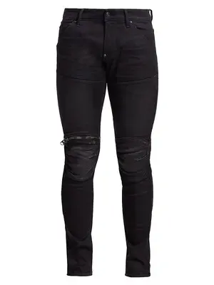 G-star Raw 5620 3d Zip Knee Skinny Jeans New Dark Age