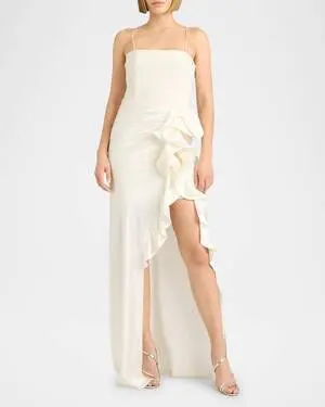 Cinq À Sept Drina Sleeveless Gown - Ivory