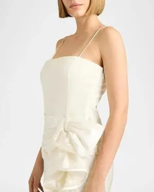 Cinq À Sept Drina Sleeveless Gown - Ivory