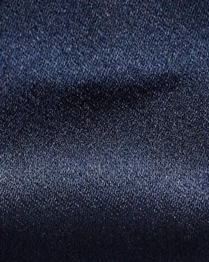 Ralph Lauren Purple Label Silk Satin Bow Tie - Navy