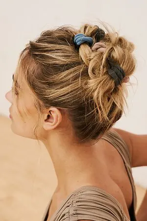 Free People FP Movement Hair Tie Pack Grey