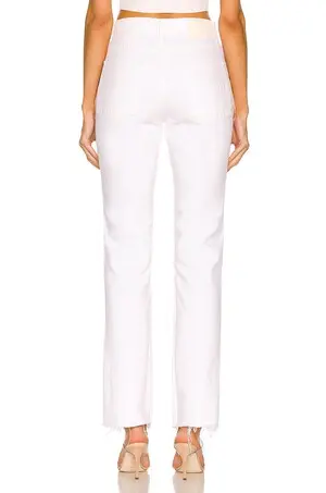 GRLFRND Harlow High-rise Boot Jeans - Silver Strand