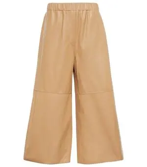 Loewe High-rise Leather Pants