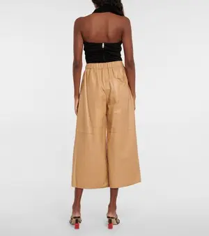 Loewe High-rise Leather Pants