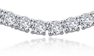 Lafonn Riveria Simulated Diamond Tennis Necklace