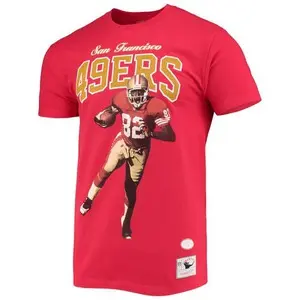 Mitchell & Ness John Taylor San Francisco 49ers Player Graphics T-shirt