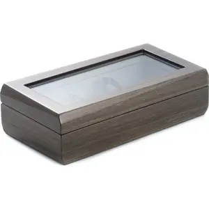 BEY-BERK Lacquered Wood Glasses Storage Case