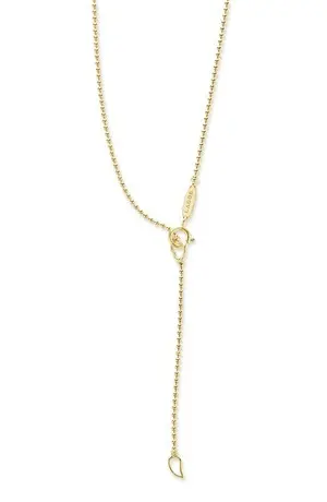 Lagos Meridian And 18k Gold Pendant Necklace