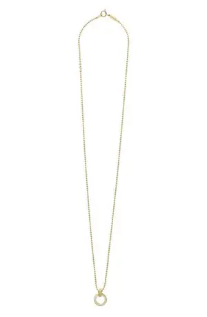 Lagos Meridian And 18k Gold Pendant Necklace