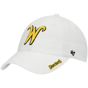 '47 Wichita State Shockers Miata Clean Up Adjustable Hat - White