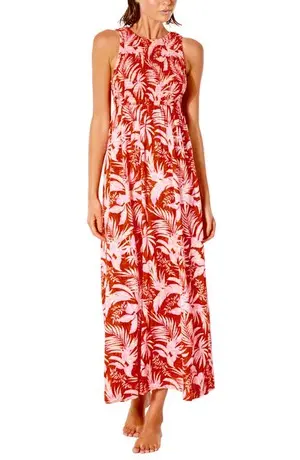 Rip Curl Sun Rays Print Maxi Dress