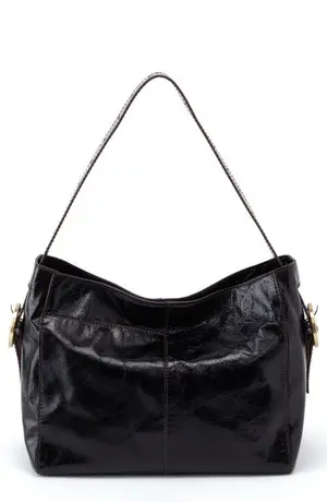 Hobo Leather Bag - Black