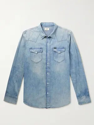 Men's Western Denim Shirts