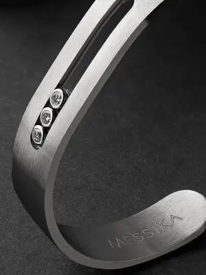 Messika Move Titanium Diamond Cuff
