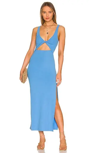 L*Space X Nico Dress In Blue - Cornflower