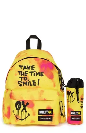 EASTPAK Smiley X Take Time To Smile Backpack