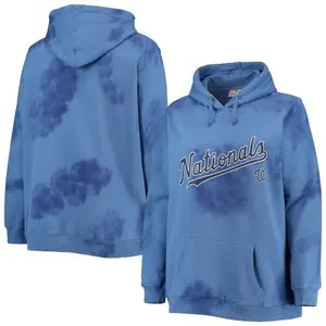 Profile Washington Nationals Cloud Pullover Hoodie - Navy