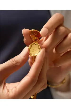 Monica Vinader Deia Pebble Locket Charm