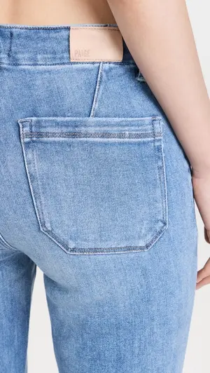 Paige Mayslie Straight Ankle Jeans