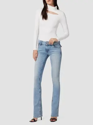 Hudson Jeans Beth Mid-rise Baby Boot-cut Jeans