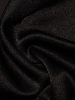 Alice + Olivia Harmon Satin Bodysuit - Black