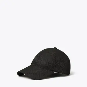 Tory Burch T Monogram Baseball Cap - Black