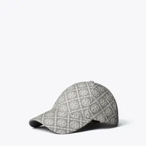 Tory Burch T Monogram Baseball Cap - Dorian Gray
