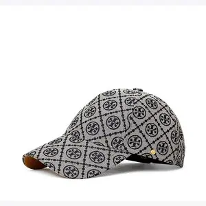 Tory Burch Tory Burch T Monogram Baseball Cap Navy Blue