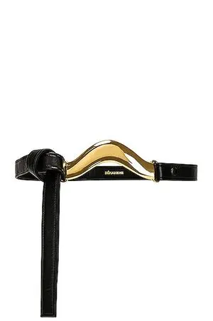 DEHANCHE Brancusi Cuff Bracelet - Black & Gold