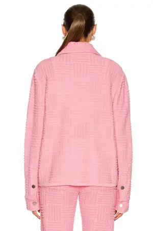 Bottega Veneta Jacquard Towelling Jacket