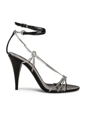 Saint Laurent Chain Link Detailing Shoes For Women