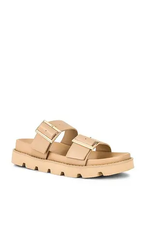 Raye Clifton Sandal With Gold-tone Hardware