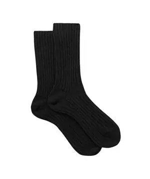 THE ROW Ribbed Cashmere Socks