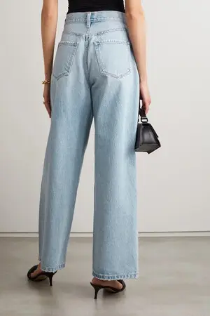 GOLDSIGN Net Sustain Dixon Organic Mid-rise Wide-leg Jeans