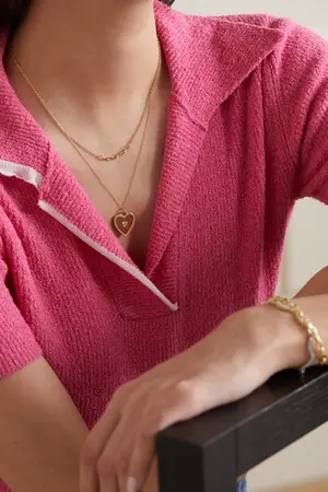 JENNIFER MEYER Small Edith 18-karat Necklace