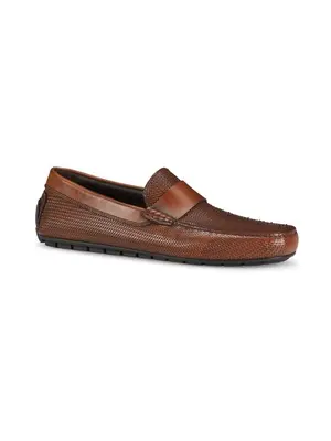 To Boot New York Magnus Leather Driving Moccasins