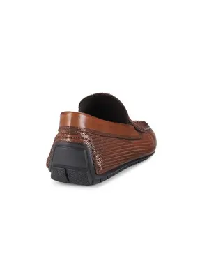 To Boot New York Magnus Leather Driving Moccasins